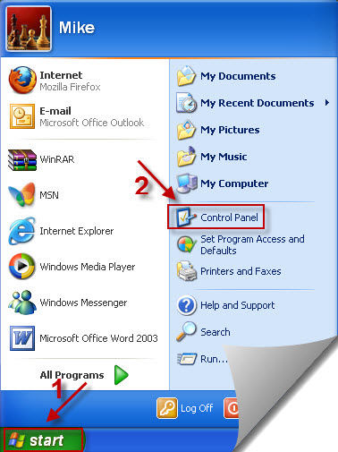 How to password protect Your Windows XP