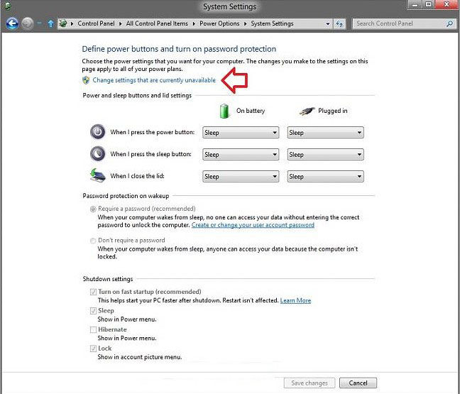 How To Enable Or Disable Require Password On Wakeup In Windows 81 And 8