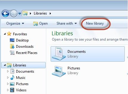 How to Use Libraries in Windows 7 and 8